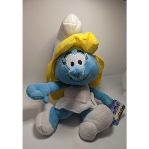 Nanco | Toys | Vintage New With Tags The Smurfs Smurfette Doll 4 Plush ...